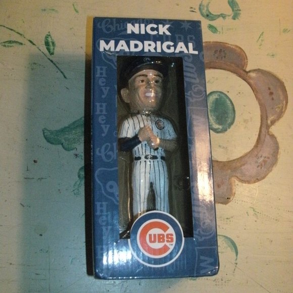 MLB | Accents | Nib Nick Madrigal Bobblehead Bobble Head Chicago Cubs ...